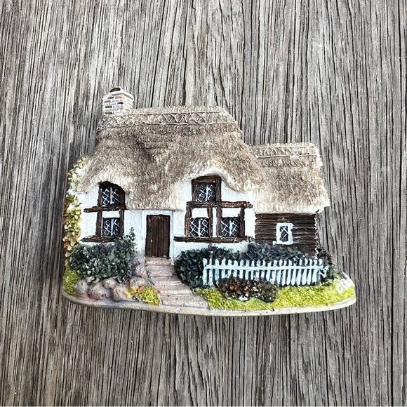 Vintage | Other | Vintage Cottage Hand Painted Ceramic Refrigerator ...